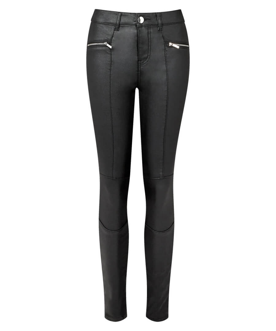 Rock Chick Leather Look Trousers Womens Trousers Joe Browns
